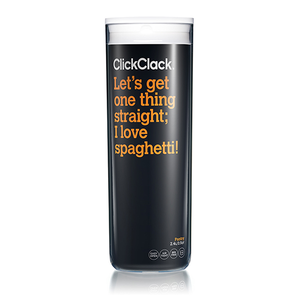Pantry Spaghetti Storage Container - ClickClack New Zealand